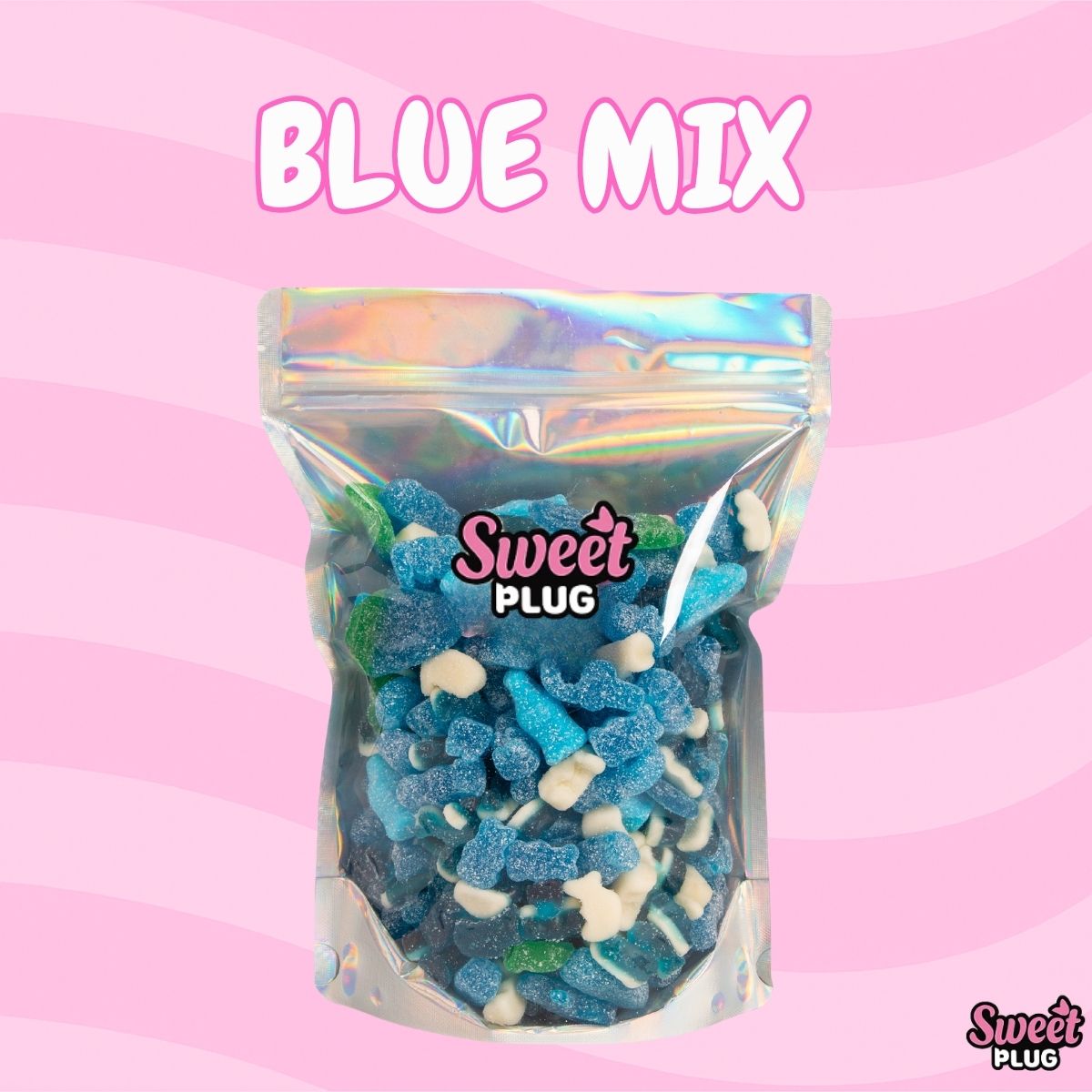 Halal Blue Mix Candies Big Bag 1KG – The Sweet Plug