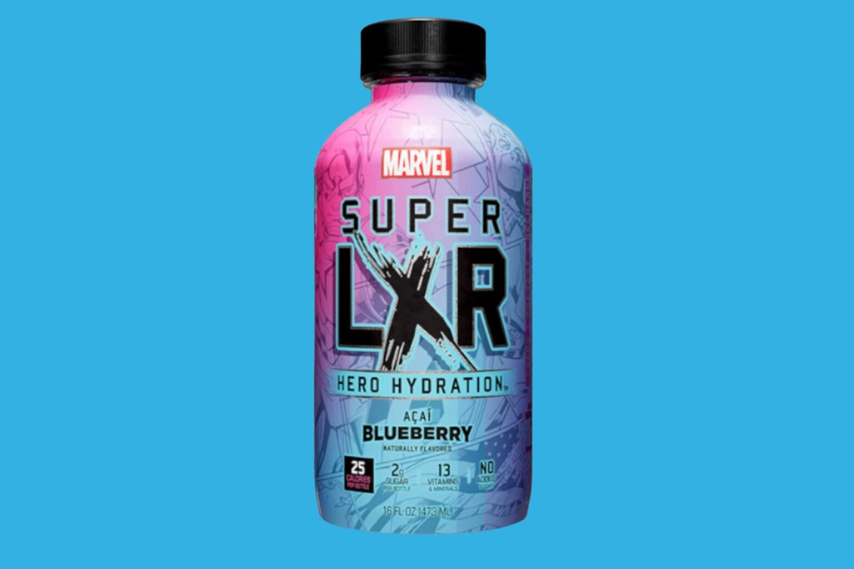 Arizona x Marvel Super LXR Hero Hydration Açaí Blueberry - 16fl.oz (47 ...
